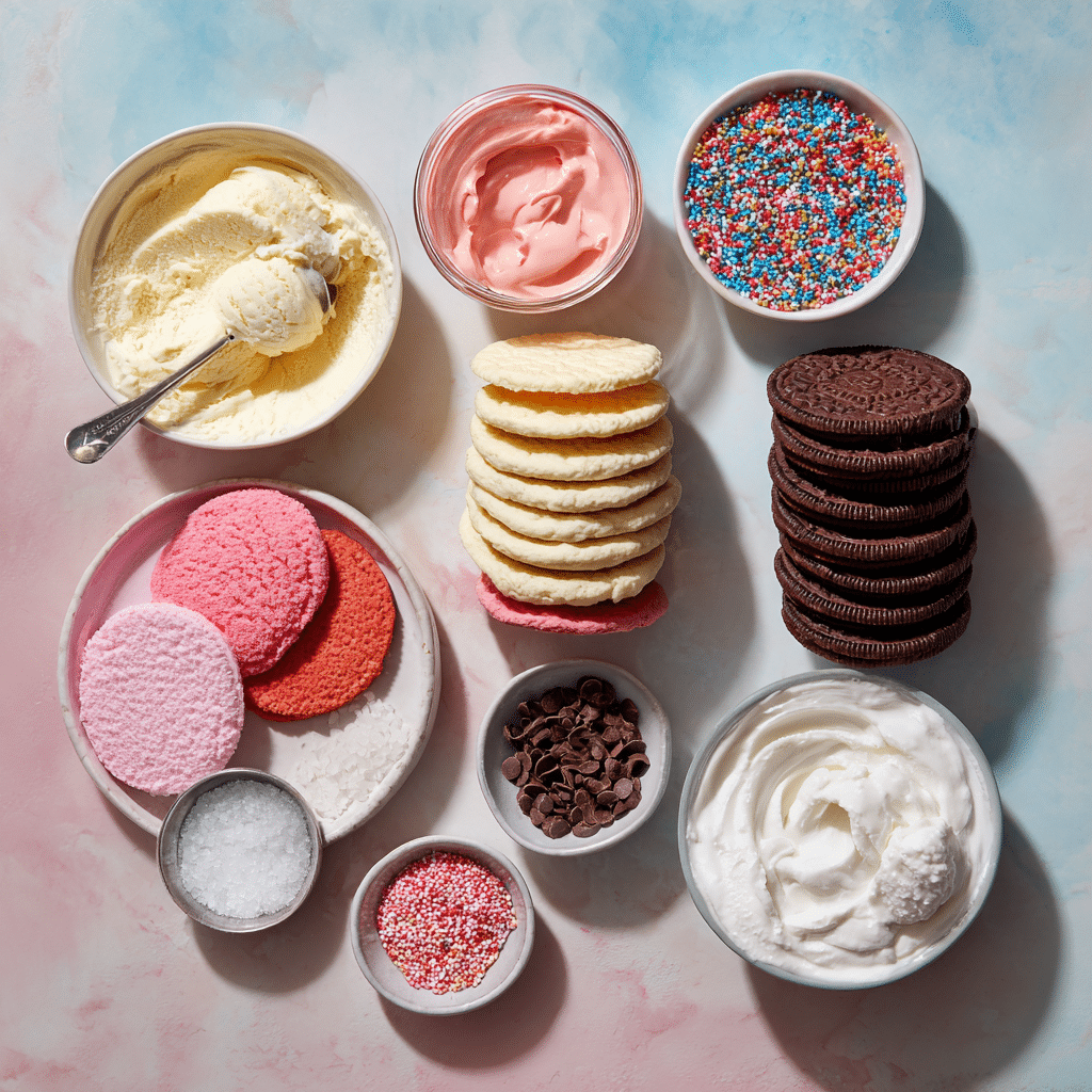 Sugar Wafer Neapolitan Ice Cream Cake - dailyfoodjournal